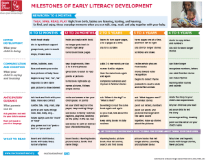 PARENT RESOURCES – Reach Out & Read